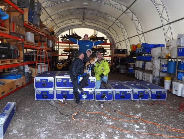 Ice Coring Photo Gallery - Kovacs Ice Drilling & Coring Equipment