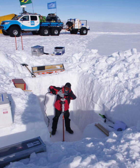 Ice Coring Photo Gallery - Kovacs Ice Drilling & Coring Equipment