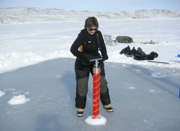 Ice Coring Photo Gallery - Kovacs Ice Drilling & Coring Equipment