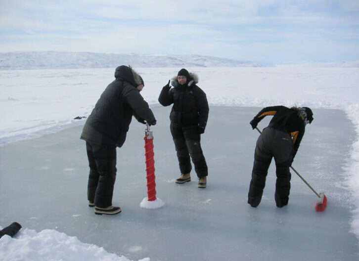 Ice Coring Photo Gallery - Kovacs Ice Drilling & Coring Equipment