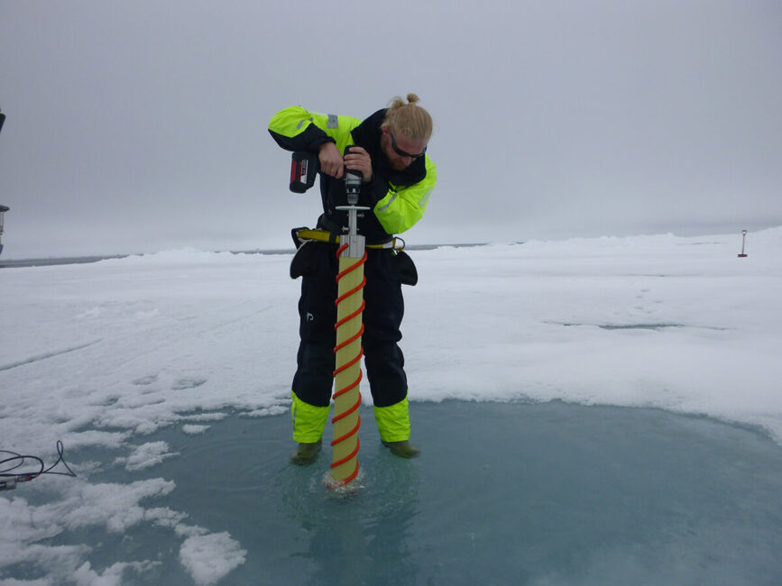 Ice Coring Photo Gallery - Kovacs Ice Drilling & Coring Equipment